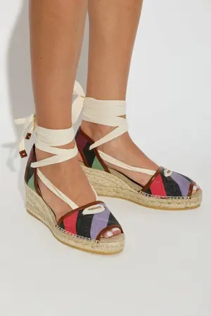 Versace Lola’ Wedge Sandals