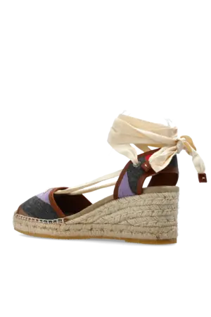 Versace Lola’ Wedge Sandals