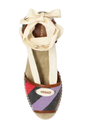 Versace Lola’ Wedge Sandals
