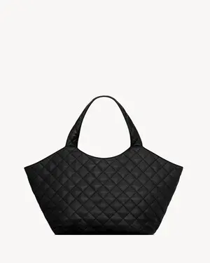 Saint Laurent Icare Medium In Quilted Nappa