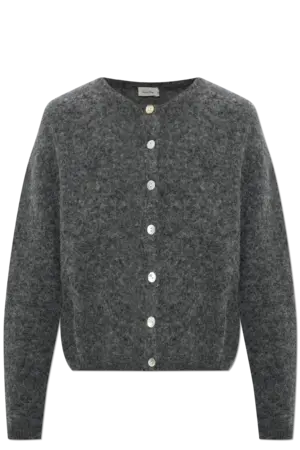 American Vintage Button-front Cropped Cardigan