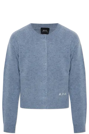 A.p.c. Lila" Cardigan - Blue