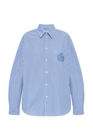 SPORTY & RICH Shirt From The ‘royal Holiday’ Collection - Blue