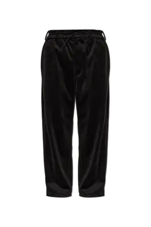 Y3 Wide-leg Pants - Black