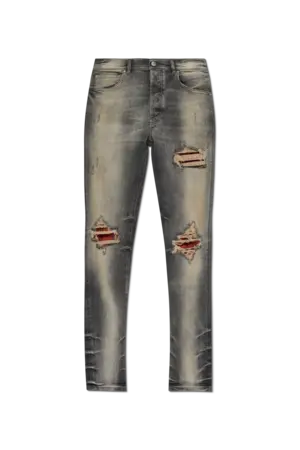 Amiri Jeans With ‘vintage’ Effect - Grey