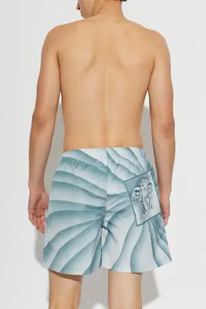 Versace Swim Shorts With Medusa Head