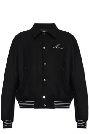Amiri Wool Jacket With Logo