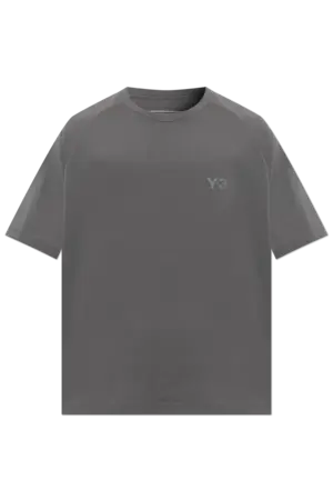 Y3 T-shirt With Logo - Grey