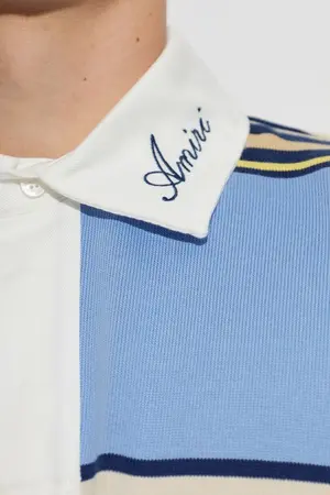 Amiri Long-sleeve Polo