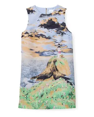 CARTOLINA Annie Shift Dress - Sankaty Lighthouse