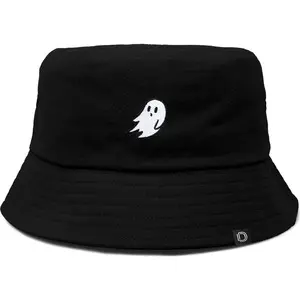 DALIX Ghost Bucket Hat - Black