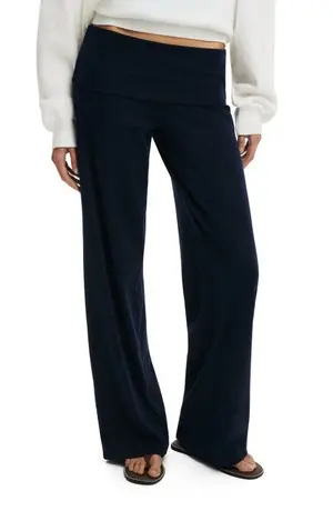 COTTON ON Honey Fold Over Pant - Total Eclipse