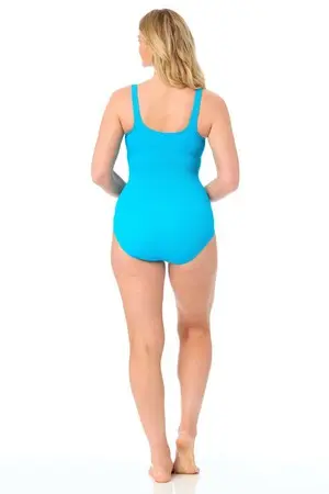 ANNE COLE One Piece Swimsuit - Ocean