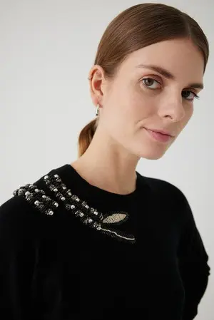 EXQUISE Afsaneh Hand Embroidered Blouse