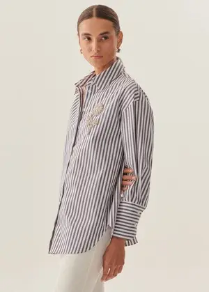 EXQUISE Daniela Poplin Shirt