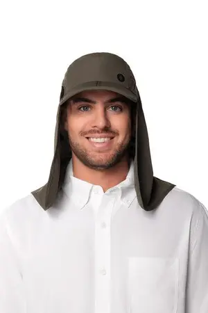Coolibar Teton Light Weight Hat - Deep Olive