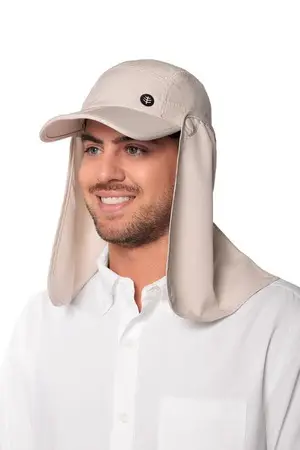 Coolibar Teton Light Weight Hat - Stone
