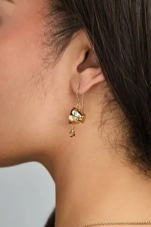 ALEX AND ANI Spill The Tea Cup Drop Earrings