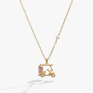ALEX AND ANI Golf Cart Necklace