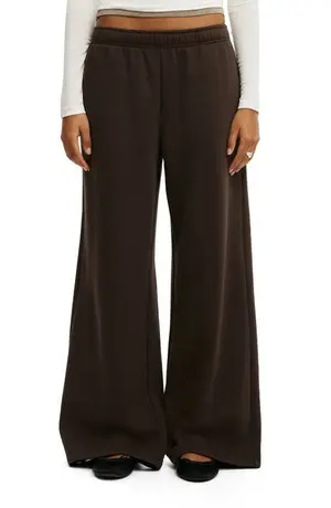 COTTONON Baggy Sweatpant - Dark Oak