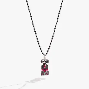 ALEX AND ANI Hot Wheels Racecar Pendant Necklace