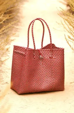 BRUNNA.CO The Toko Recycled Woven Tote Bag