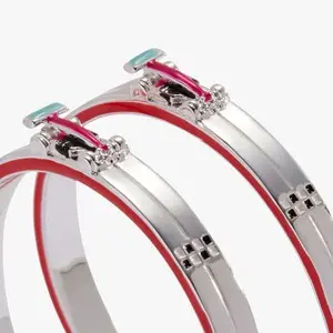 ALEX AND ANI Hot Wheels Racecar Hoop Earrings
