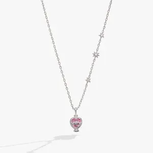 ALEX AND ANI Harry Potter Love Potion Crystal Pendant Necklace - Silver
