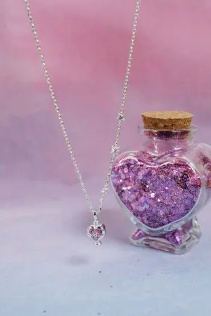 ALEX AND ANI Harry Potter Love Potion Crystal Pendant Necklace