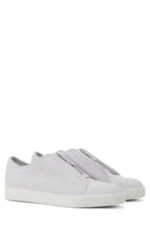 LANVIN Dbb1 Suede Zip Sneakers