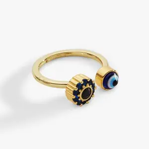 ALEX AND ANI Evil Eye Fidget Spinner Ring