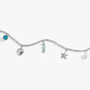 ALEX AND ANI Seaside Anklet - Silver