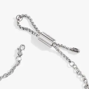 ALEX AND ANI Seaside Anklet - Silver