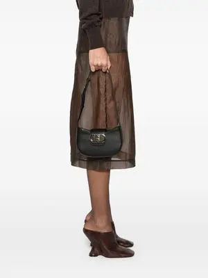 FERRAGAMO Double Gancini Leather Mini Bag - Multicolor