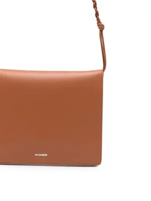 JIL SANDER Tangle Medium Leather Crossbody Bag - Multicolor