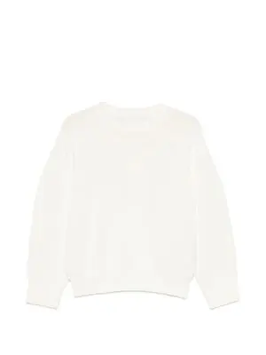 TOTEME Cotton Oversized Sweater - Multicolor