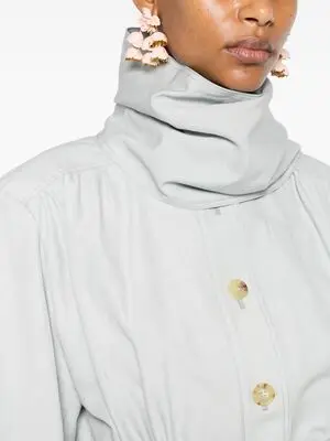 Chloé Cotton And Linen Blend Blouson Jacket
