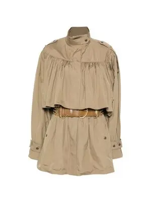 Chloé CHLOE Cotton Trench Coat Multicolor