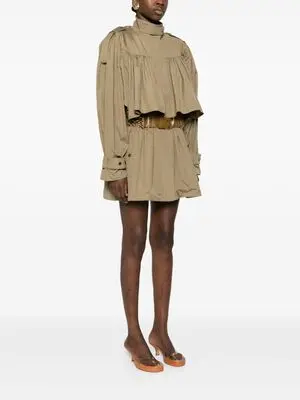Chloé Cotton Trench Coat - Multicolor