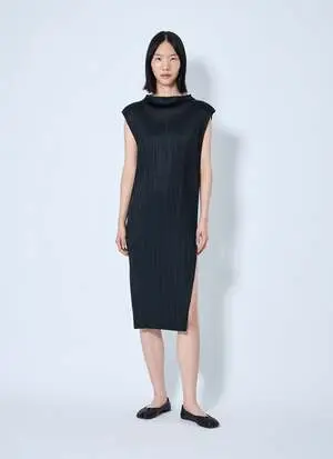 Issey Miyake Swing Solid Tunic Dress
