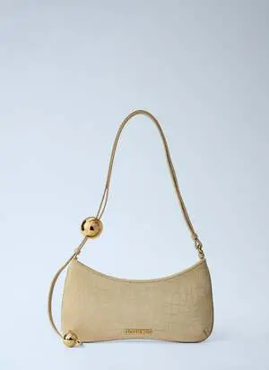 Jacquemus Le Bisou Perle Shoulder Bag - Cream