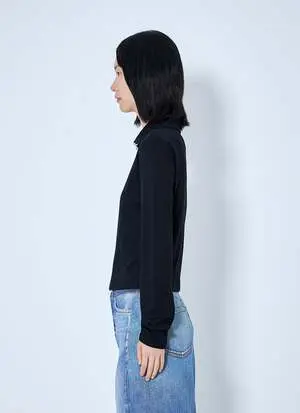 Our Legacy Slim Zip Longsleeve Top