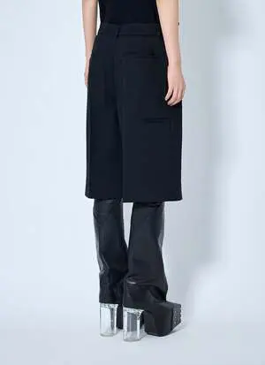 Rick Owens Mid Rise Tailored Culottes