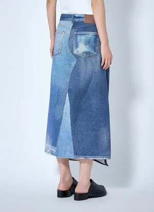 Our Legacy Midi Denim Skirt