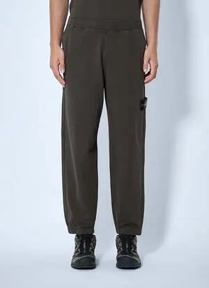 Stone Island Elasticated Waistband Joggers - Green
