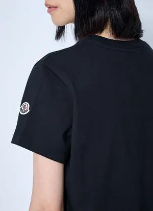 Moncler Logo Embroidered T-shirt