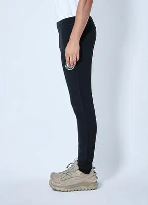 Moncler Logo Patch Joggers - Black