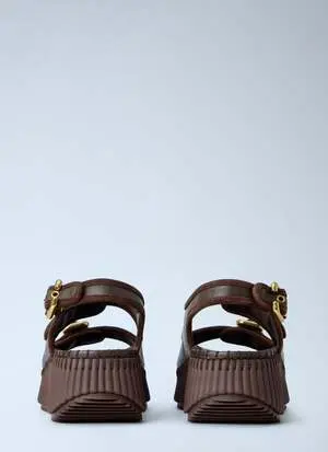 Chloé Nama Wedge Sandals