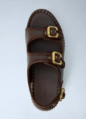 Chloé Nama Wedge Sandals