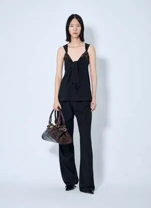 Chloé Lace-trim Silk Crêpe Camisole
